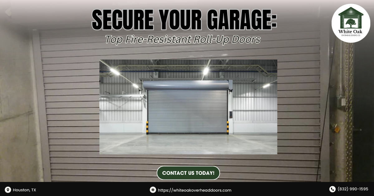 Secure Your Garage: Top Fire-Resistant Roll-Up Doors